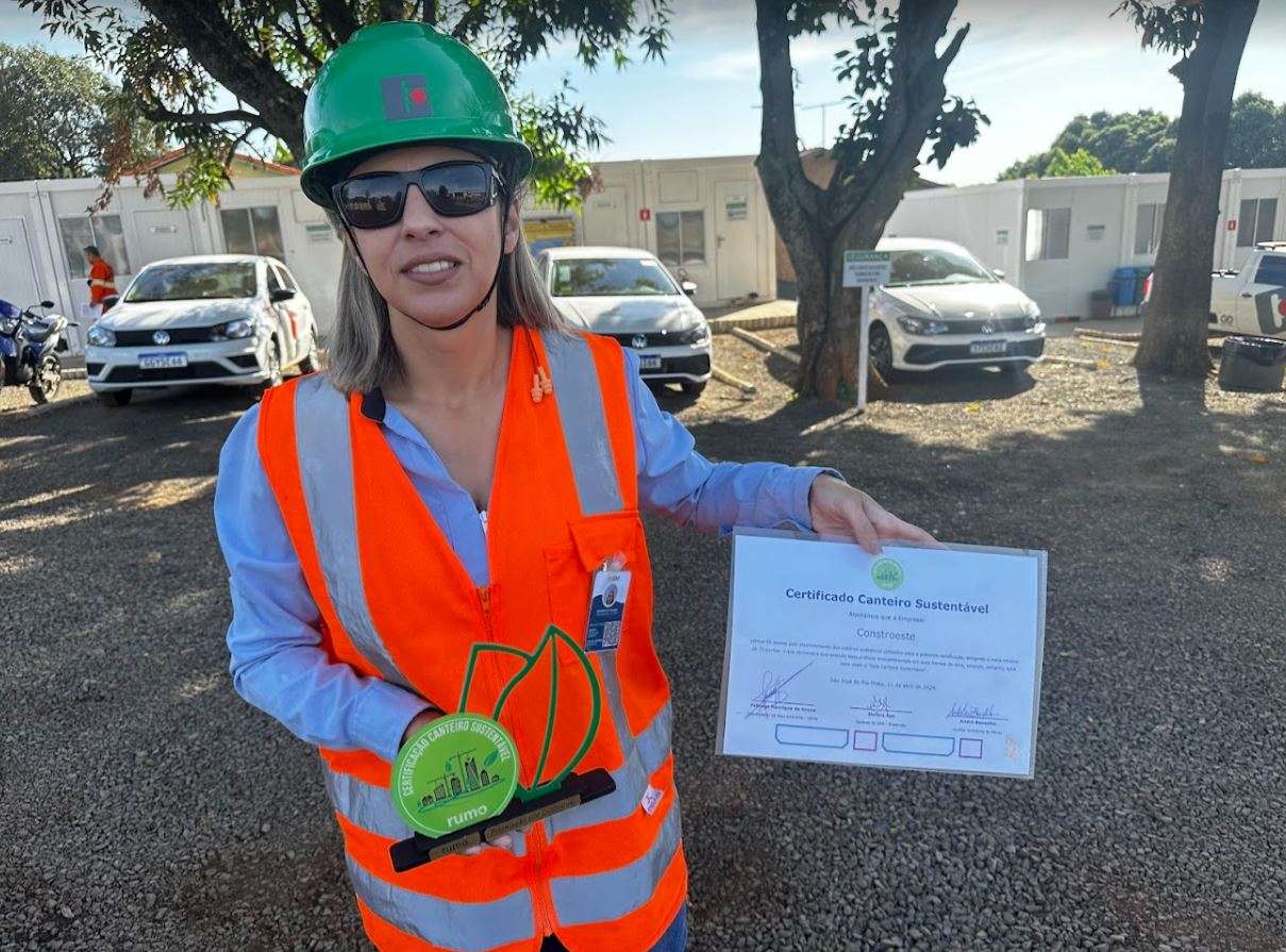 VEJA VÍDEO - Constroeste conquista certificado 'canteiro sustentável ...